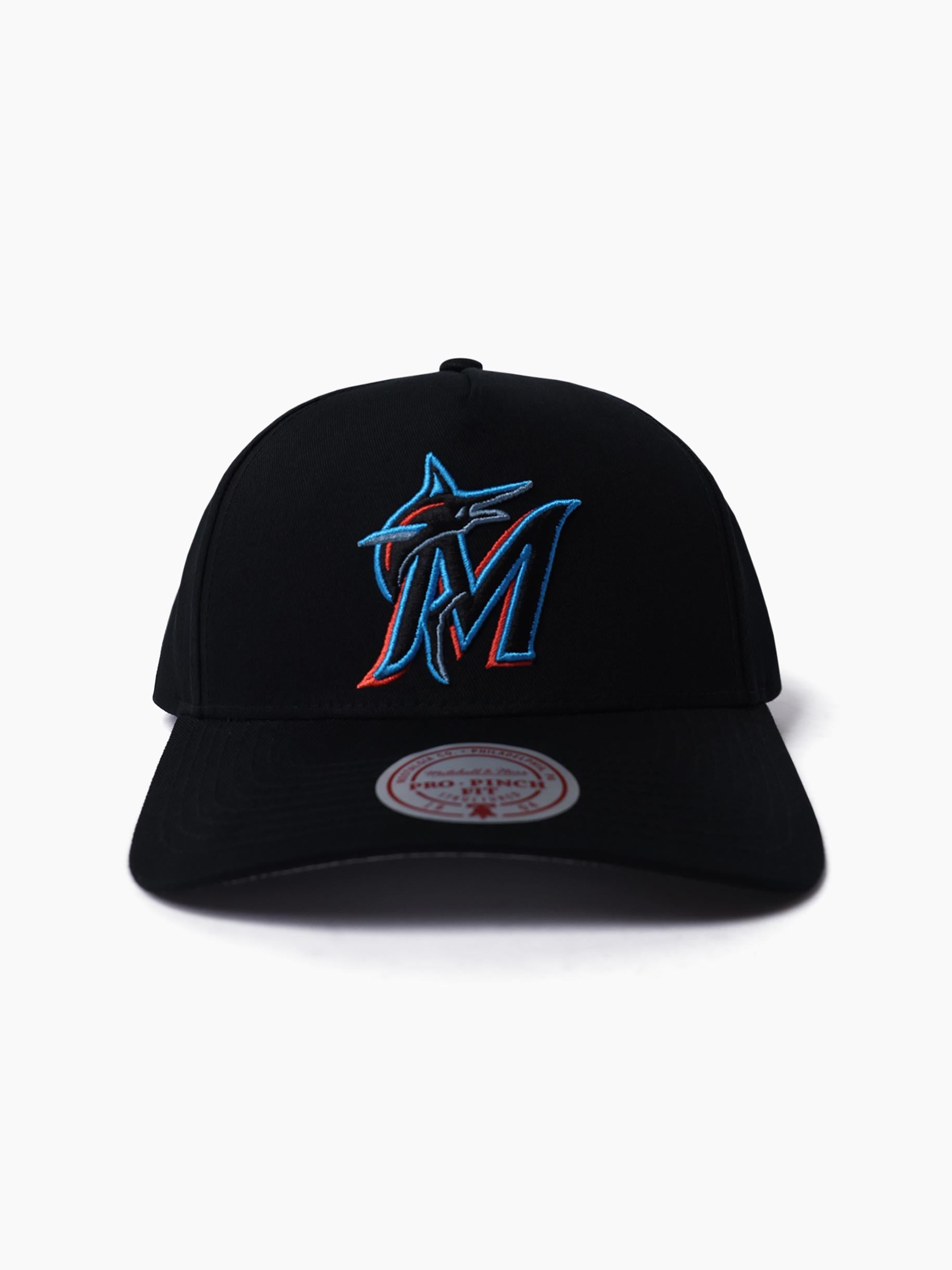 Miami Marlins True Classics Pro Pinch Snapback – Mitchell & Ness
